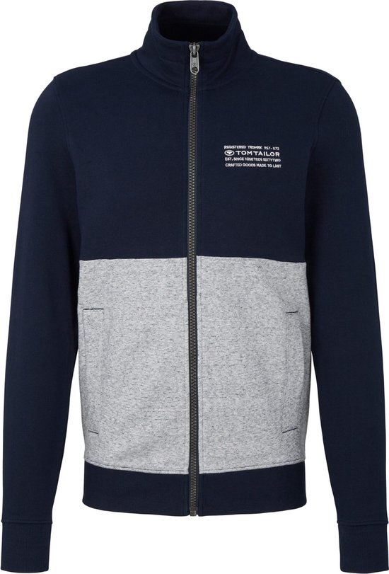 Tom Tailor Men-Cardigan--10668 Sky Capta-Maat M | bol