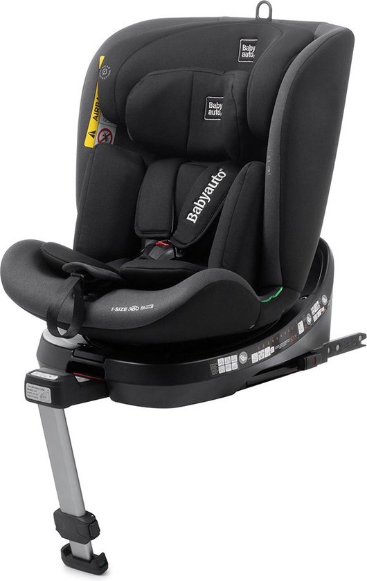 Babyauto Aitana Swivel 360º Isofix Leg Support Baby-autostoel Grijs | bol