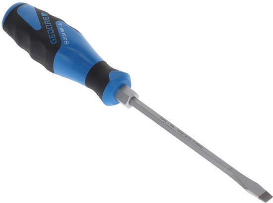 Gedore 2154SK 8 3-C Sleufschroevendraaier Zeskantschacht met Slagkap 1 ...