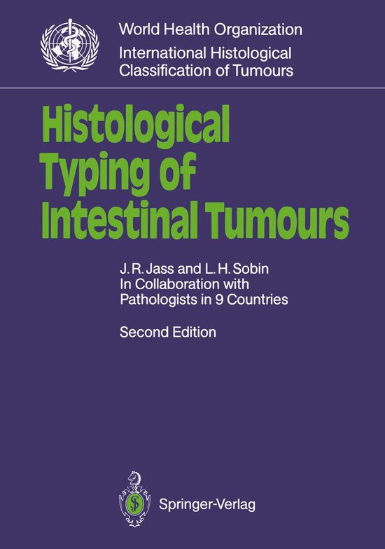 Histological Typing of Intestinal Tumours | 9783540507116 | Jeremy R ...