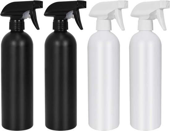 4 stuks kunststof spuitflessen 500 ml, lege spuitflessen, spuitfles ...