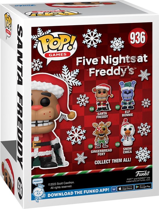 Funko Pop! Five Nights at Freddy's - Santa Freddy | bol