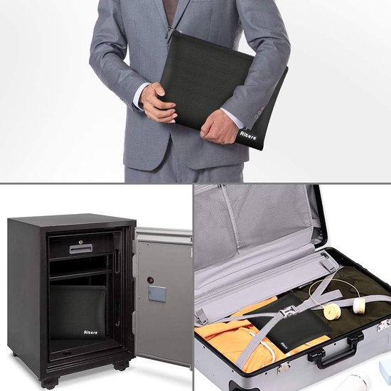 brandwerende documententas brandwerende waterdichte vuurvaste documentenbox aktetas... | bol