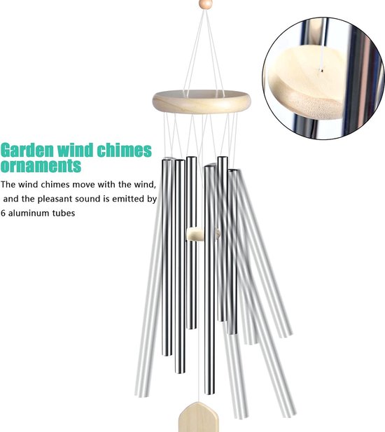 Windgong Tuin Windgong Muzikale Metalen Windgong als cadeau voor huis binnen en buiten | bol