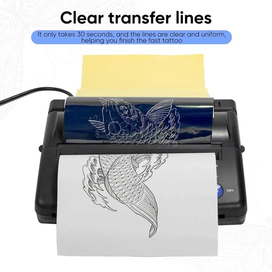 Tattoo Stencil Printer – Tattoo Printer – Thermische Printer ...