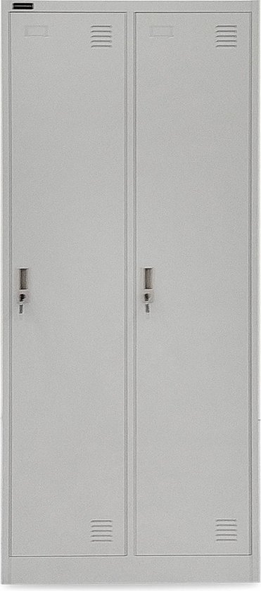 Lockerkast - 2 planken - afsluitbaar | bol