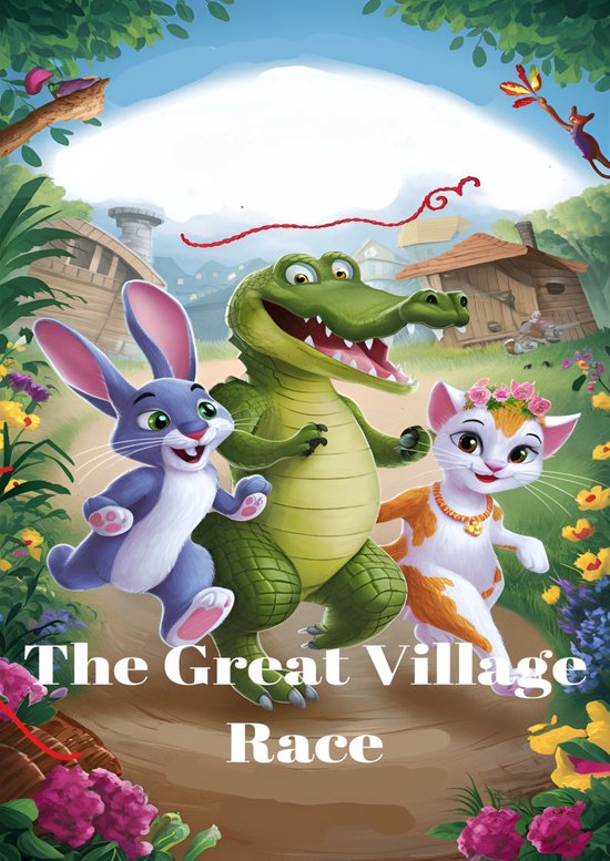short stories for kids - The Great Village Race (ebook), Darine Ruis ...