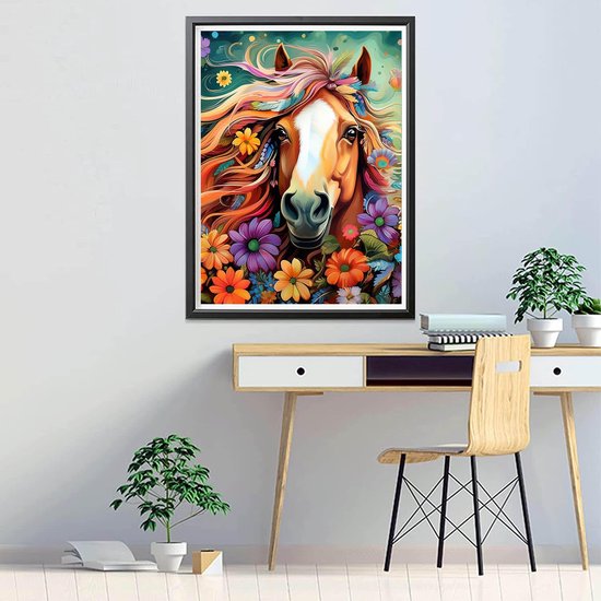 Diamond Painting Paard / Horse Diamond Painting set for adults and ...