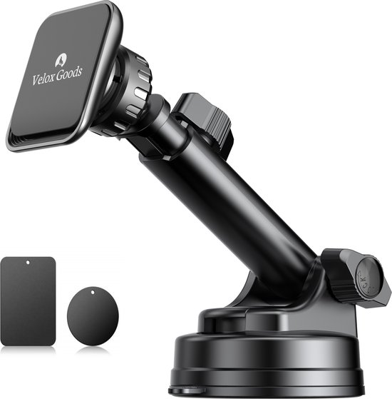 Telefoonhouder Met Zuignap - Magneet - Dashboard - Telefoonhouder auto ...