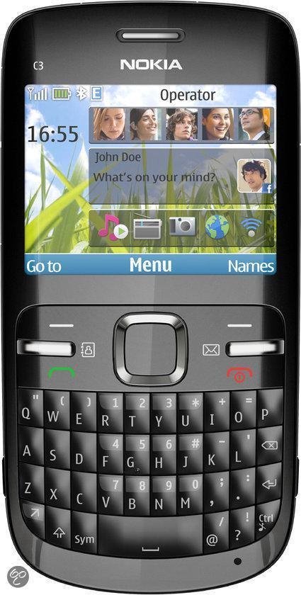 Nokia C3-00 - Zwart | bol