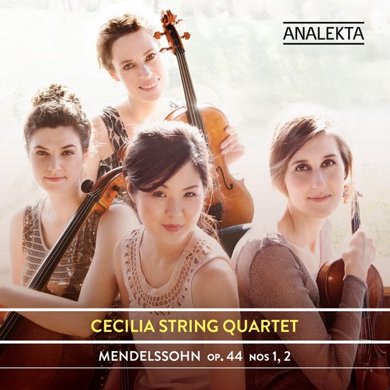 Cecilia String Quartet - Mendelssohn: String Quartet Op. 44 Nos. 1 & 2 (CD), Cecilia... | bol
