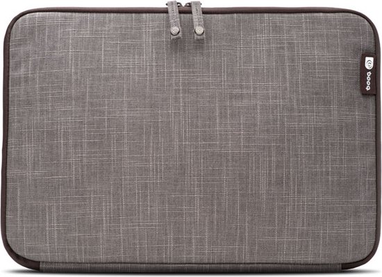 Tablethoes - Booq - Mamba Sleeve 12 inch - Kleur: zand/sand | bol