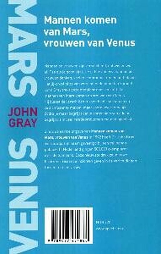 Mannen komen van Mars, Vrouwen van Venus, John Gray | 9789027484888 | Boeken | bol