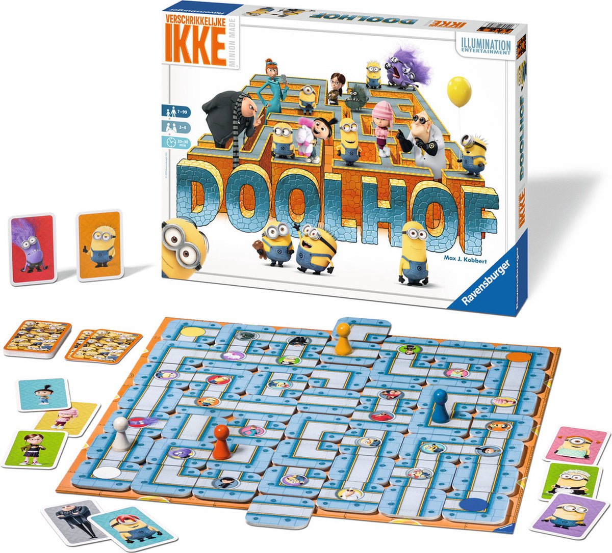 Ravensburger Verschrikkelijke Ikke Doolhof - Bordspel | Games | bol.com