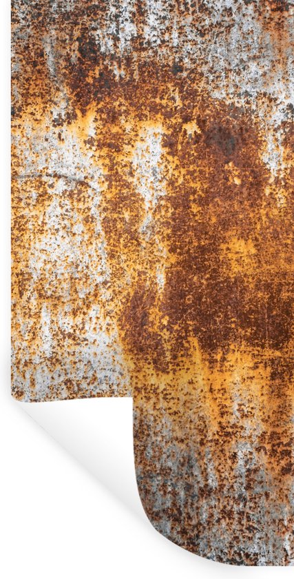 Muurstickers - Sticker Folie - Roest - Staal - Structuur - 20x40 cm ...