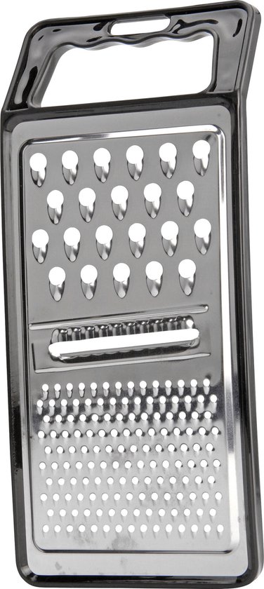 RVS keuken rasp / handrasp zwart 24 cm - Citroenrasp - Raspschaaf ...