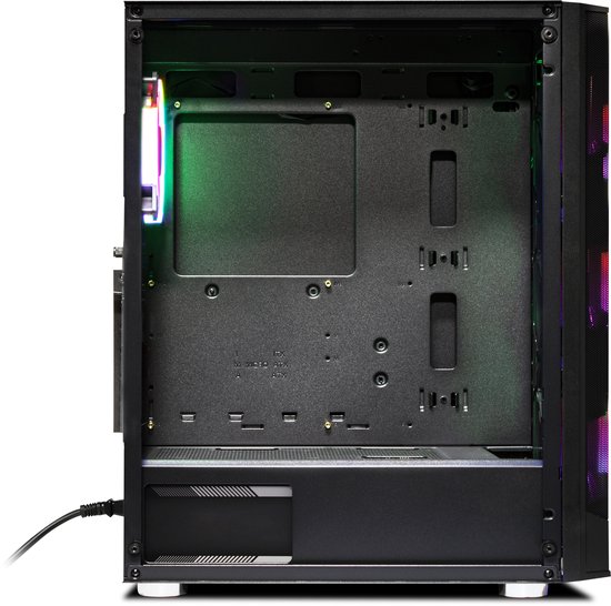 RAIDER CA4 ULTRA GAMING ATX PC Case - Behuizing met RGB + Remote | bol