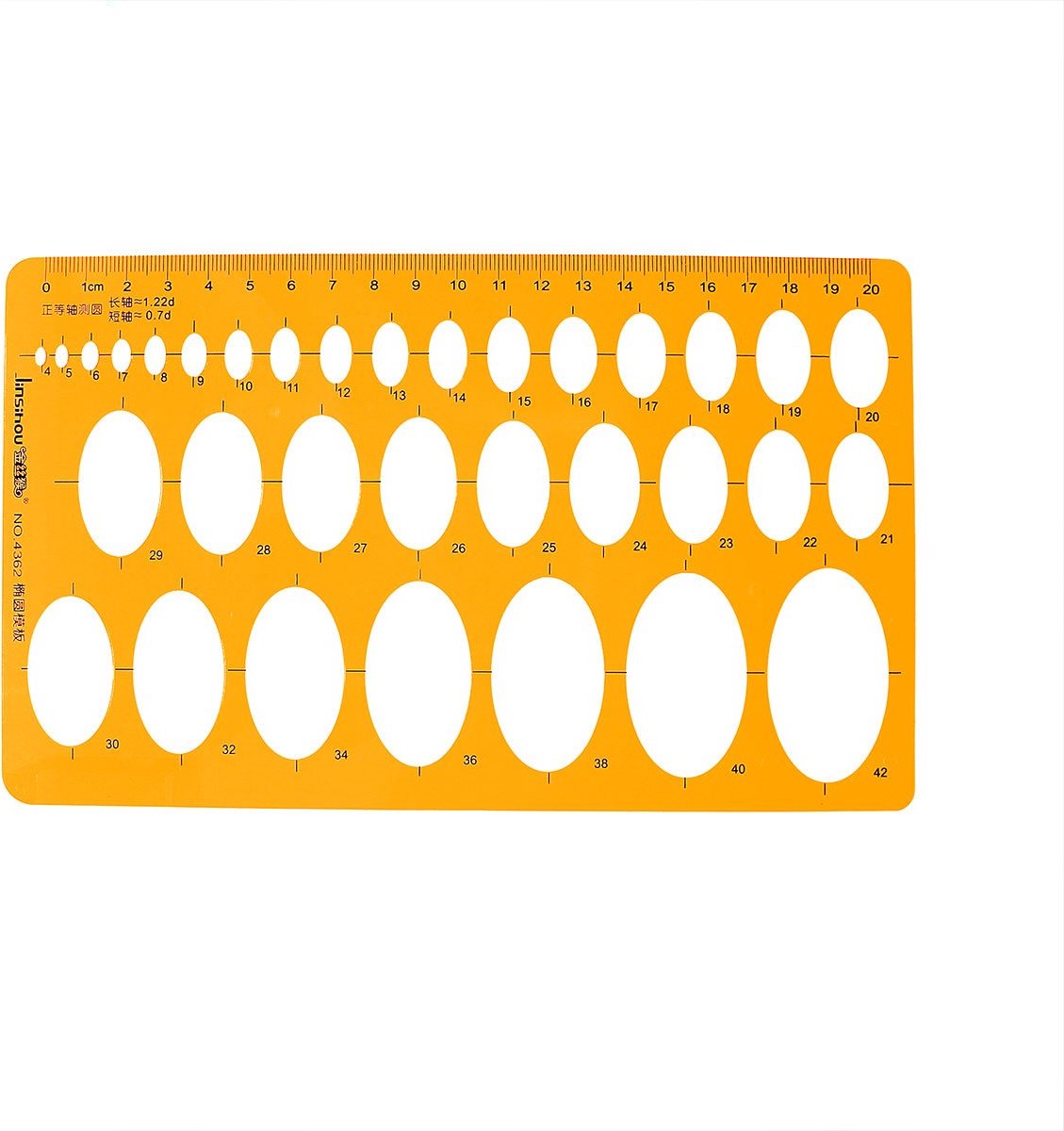 Isometrische Ellips Ovale Ellips Sjabloon Tekening Template - Voor ...