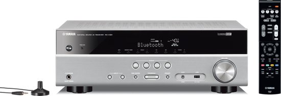 Yamaha RX-V381 AV Receiver Titanium | bol