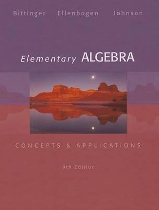 Elementary Algebra | bol.com