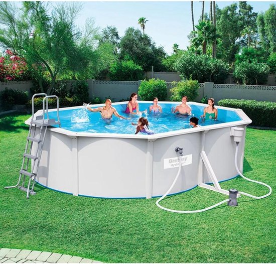 Bestway Hydrium Zwembadset 500x360x120 cm stalen frame 56583 | bol
