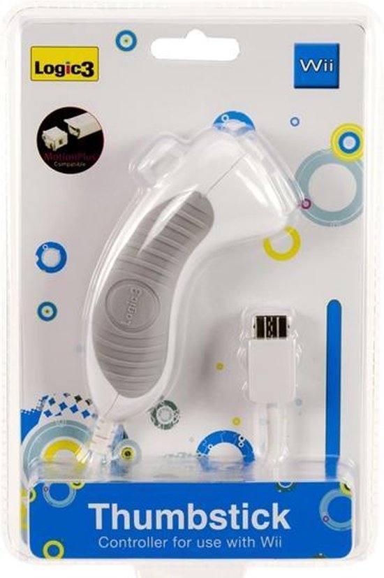 Logic 3 Nunchuk Controller Wit Wii | bol.com