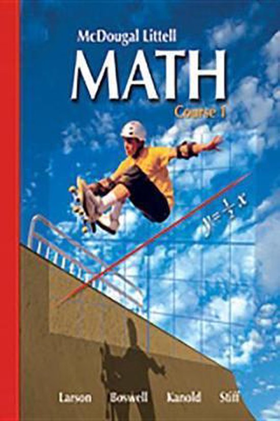Math Course 1, Grades 6-8 | 9780618610693 | Laurie Boswell | Boeken | bol