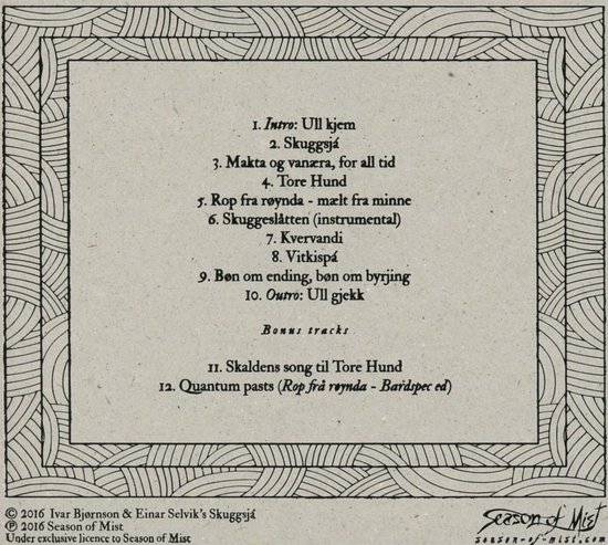 Piece for Mind & Mirror, Skuggsja | CD (album) | Muziek | bol.com