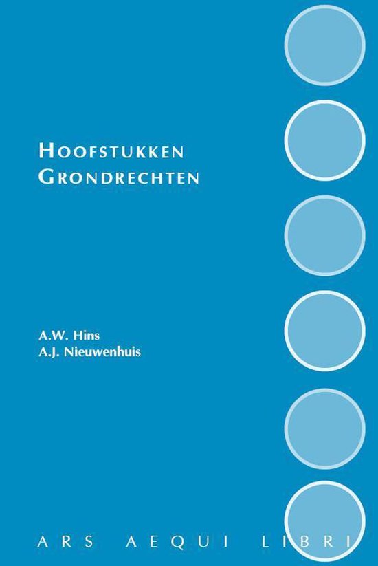 Hoofdstukken Grondrechten | 9789069167343 | A.J. Nieuwenhuis | Boeken | bol