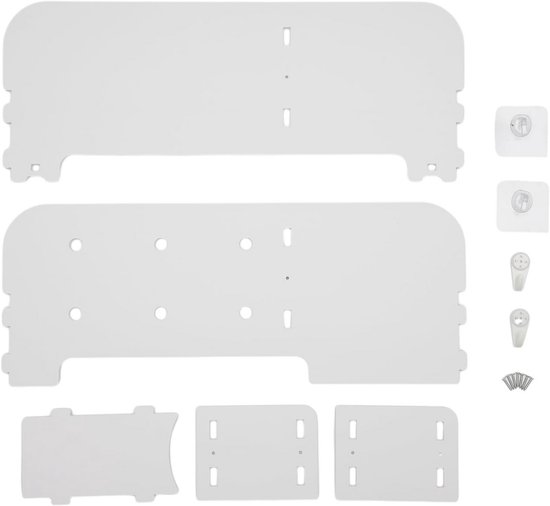 Zelfklevend Wandrek voor Router, TV-Box en Console - Zonder Boren - 50 ...