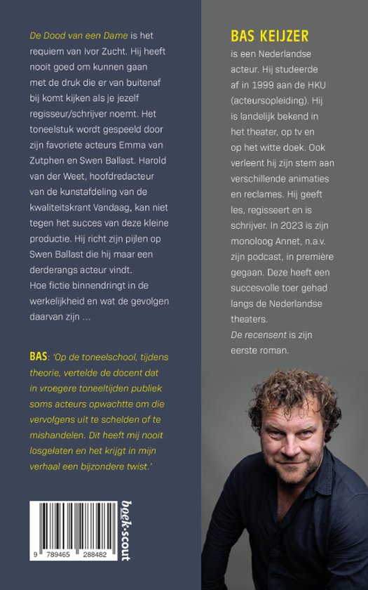 De recensent, Bas Keijzer | 9789465288482 | Boeken | bol