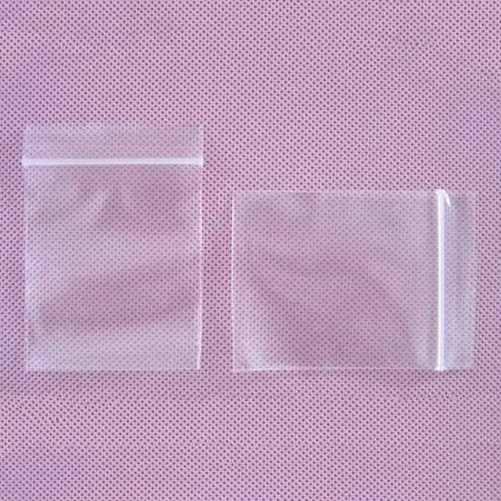 100 Stuks Transparante Plastic Zakjes met Ritssluiting 2.5 x 3 cm ...