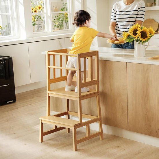 Lexium Leertoren - Montessori Leertoren - Learning Tower - Opstapje ...