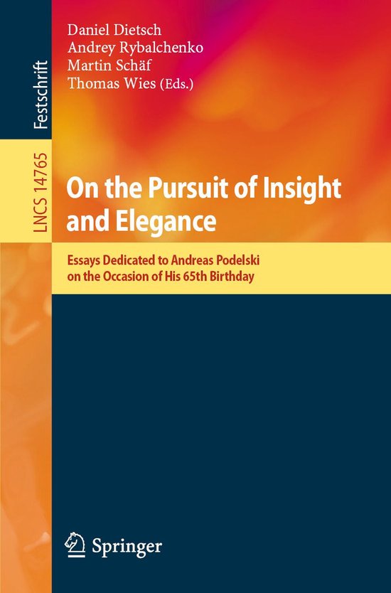 Computer Science (R0) - On the Pursuit of Insight and Elegance (ebook ...