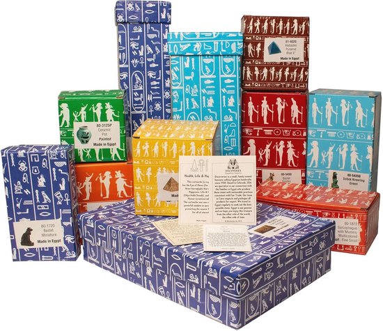 Discoveries Egyptian Imports Bastet Cat Godin Standbeeld - Zwart - 5.5 ...