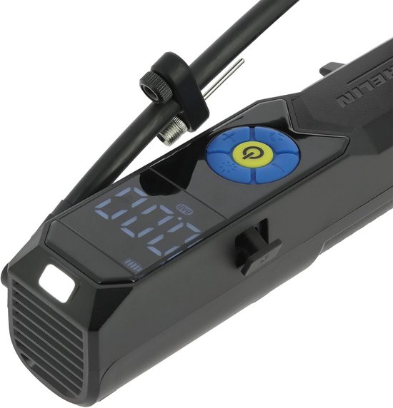 Draadloze Mini Compressor met Digitale Manometer en 10 Bar Druk | bol