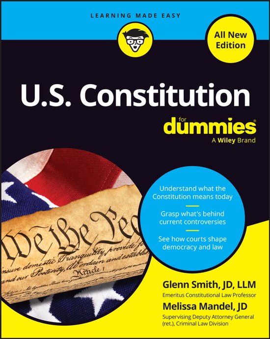 U.S. Constitution For Dummies, All New Edition | 9781394391714 | Boeken ...