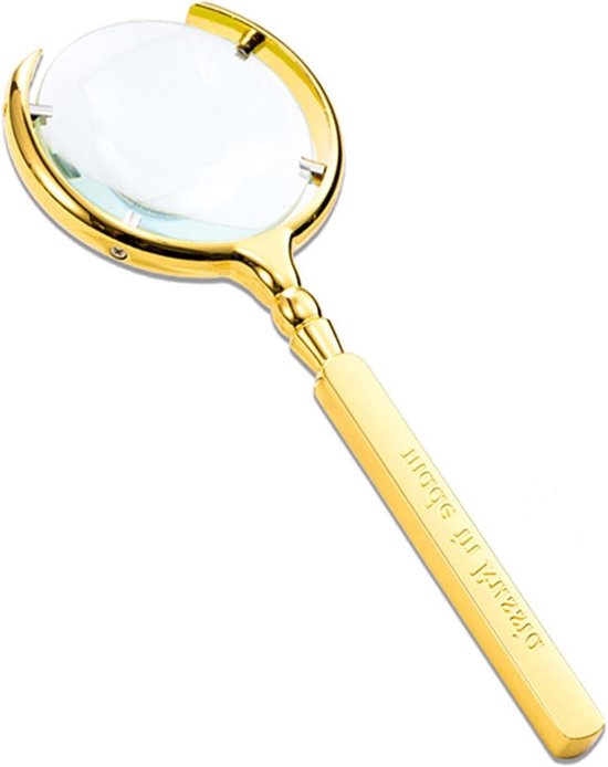 Handvergrootglas 8X - Vergrootglas met halve maan opening - Voor ...