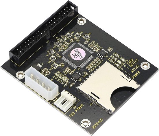 SD naar IDE Adapter voor Geheugenkaarten - 3.5 Inch Mannelijke IDE ...