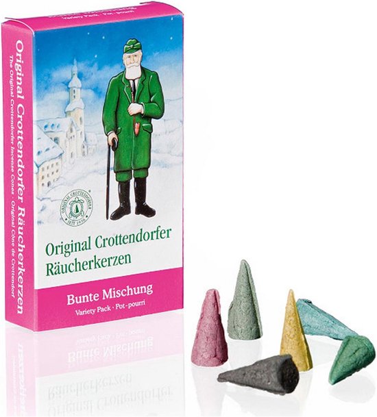 5 Verpakkingen Wierookkaarsen (120 Totaal) - Sandelhout, Dennen, Advent ...