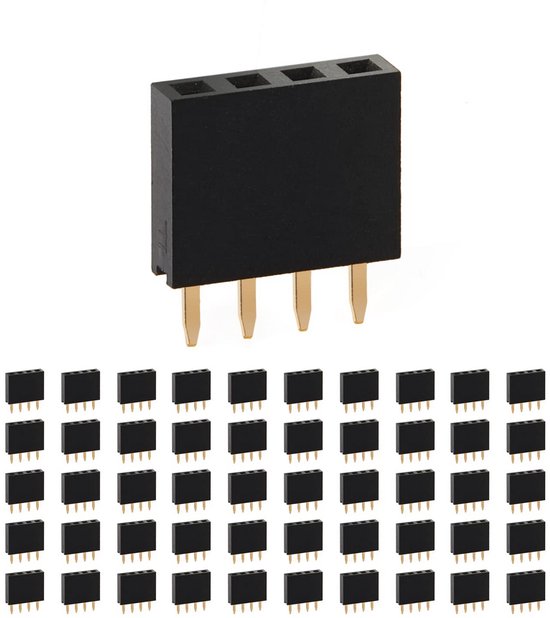 50 Stuks Vrouwelijke Pin Headers Rechte Strip voor Arduino ...