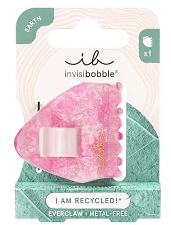 Stijlvolle Roze Haarklem in Marmerlook voor Dames – Haarvriendelijke ...