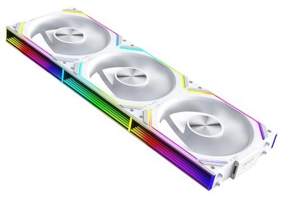Jungle Leopard Interstellar-V2RS Daisy Chain RGB PC Fan, 120mm, Pack of ...
