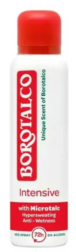 3 x Borotalco Deospray Intensive 150 ml - Grootverpakking - Deodorant ...