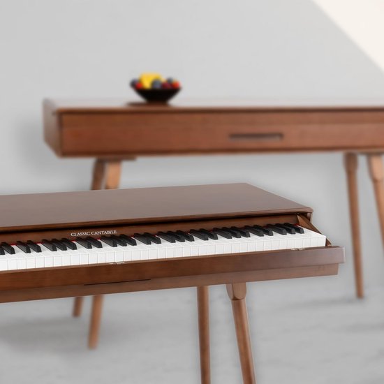 Digitale piano met 88 gewogen toetsen in meubeluitvoering | bol