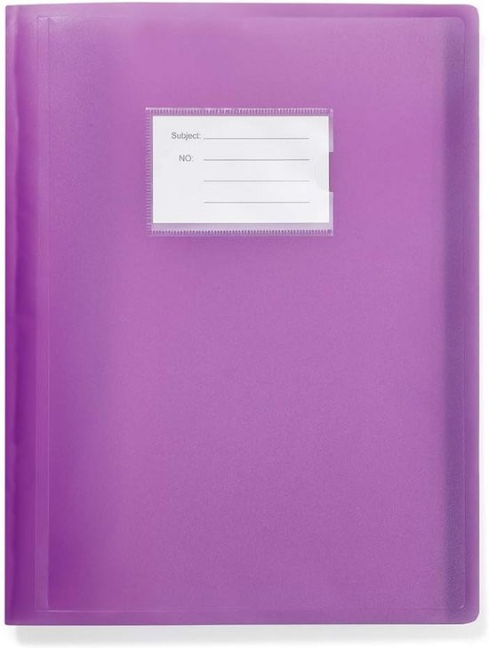 Premium Kwaliteit A4 Display Book Map met 104 Zakken en Flexibele Cover ...