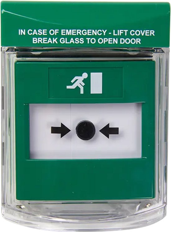 STI 6931 D/G beschermkap handmelder opbouw groen | bol