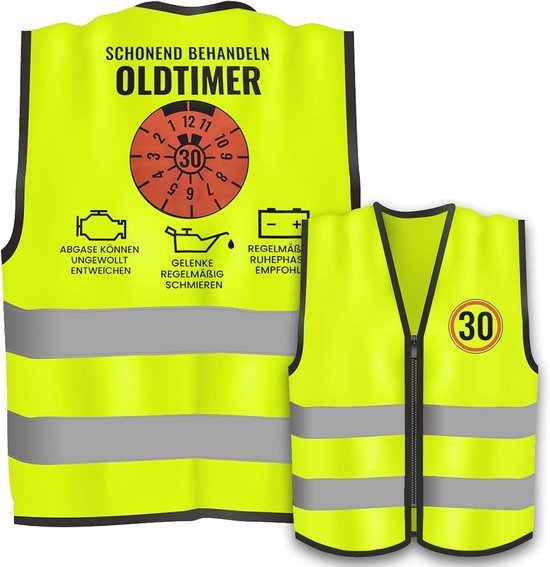 Gift 30 years mens women,high visibility vest mens birthday gifts,gift ...