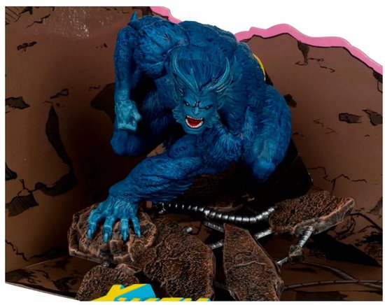 McFarlane Toys Marvel Collection PVC Statue 1/10 Beast (X-Men #1) 12 cm ...