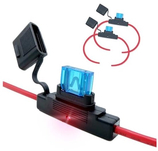 Waterdichte LED-doorvoerzekeringhouder, IP67-beschermingsgraad ...